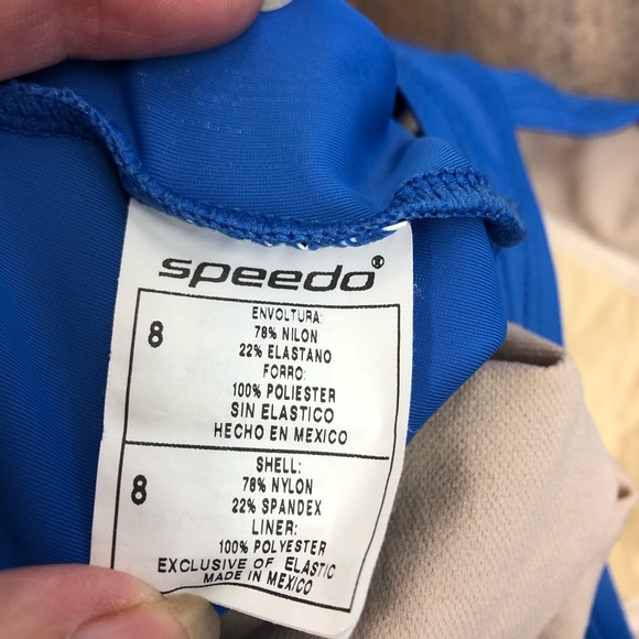 Speedo | Swim | Speedo Blue Swimsuit Size 8 | Poshmark